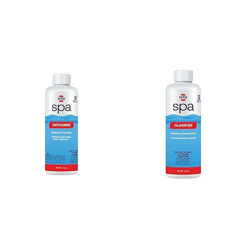 HTH Spa 86116 Defoamer, Spa & Hot Tub Chemical Eliminates Foaming ...