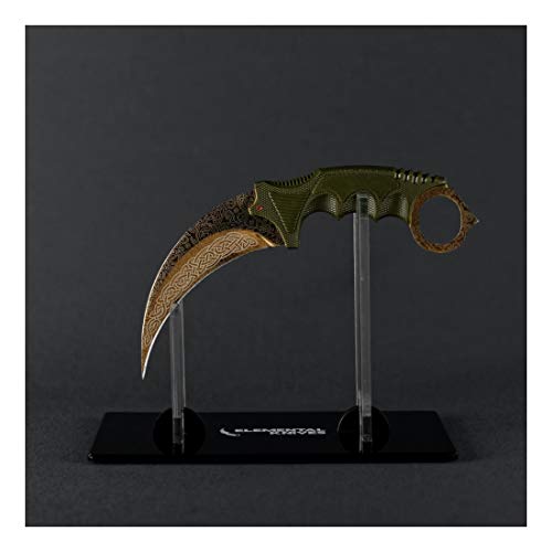 Elemental Knives Lore Karambit 2.0 CSGO Real Tactical Hunting Counter ...