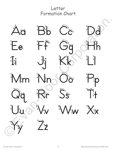 Evan-Moor Daily Handwriting Practice Traditional Manuscript ...