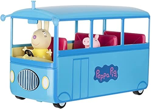 Peppa Pig's School Bus Vehicle, 3 Pieces - Includes Peppa and Miss ...