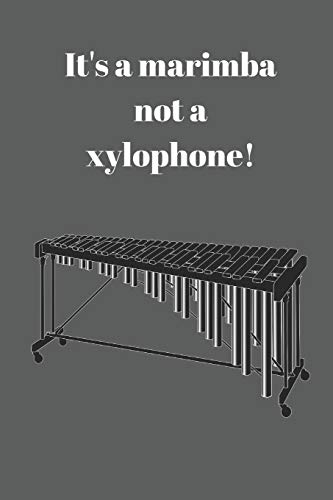 Amazon.com: It's a marimba not a xylophone!: Funny gift for marimba ...