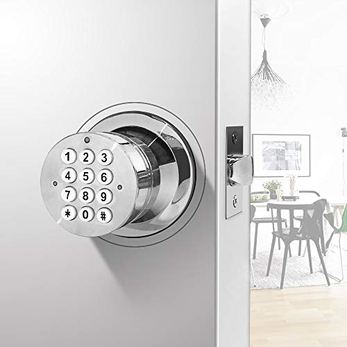 PINEWORLD Q100 Bluetooth Smart Lock Keyless Electronic Keypad Lock ...
