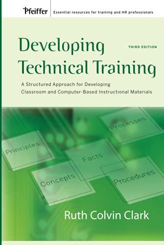 Developing Technical Training: A Structured Approach for Developing ...