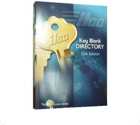 Kaba Ilco 12th Edition Key Blank Directory & Cross Reference Catalog ...