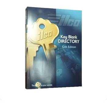 Kaba Ilco 12th Edition Key Blank Directory & Cross Reference Catalog ...