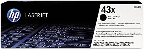 HP 43X High Yield Hewlett Packard Original LaserJet Colour Sphere Toner ...