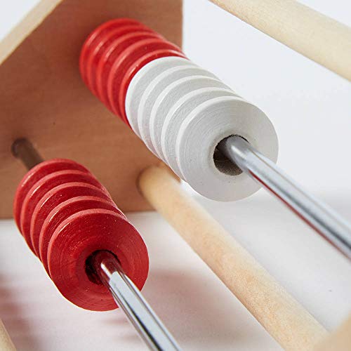 hand2mind 20-Bead Rekenrek, Wooden Rekenrek, Abacus for Kids Math ...