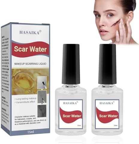 HASAIKA Makeup Scar Liquid, 15ml Latex Liquid Collodion, Realistic Fake ...