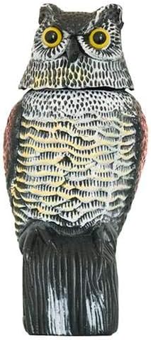 Guards Wind Action Owl, Pigeon Deterrent Defenders Decoy Owl Bird ...