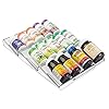 mDesign Expandable Plastic Vitamin Rack, Drawer Organizer for Bathroom ...