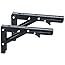 Ultrawall Shelf Brackets, Heavy Duty Adjustable Folding Shelf Workbench ...