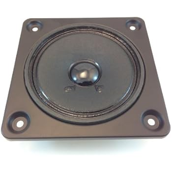 Amazon.com: 4" SEALED BACK MID RANGE SPEAKER 8 OHMS @ 15 WATTS ON A 4-3 ...
