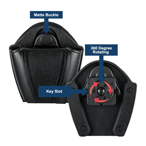 Polymer Molle Handcuff Holster - Quick Release Tactical Handcuff Case ...