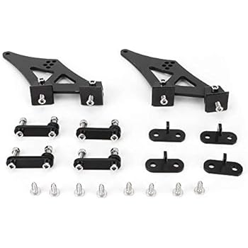 Amazon.com: Aramox Spoiler Mounting Brackets, 10 Inch Universal Car CNC ...