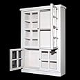 Amazon.com: Dollhouse Furniture Cabinet Large Display Shelf Multiply ...