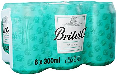Britvic Bitter Lemon 300 ml x 6 price in Saudi Arabia | Amazon Saudi ...