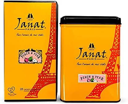 Janat JANAT Peach & Pear (JANAT Original) 25TB 25 Tea Bags per box ...