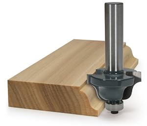 MLCS 8662 Roman Ogee 3/8-Inch Radius Router Bit, 1/2-Inch Shank - Edge ...