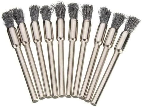 سعر 10 Pieces Extended Stainless Steel Wire Steel Cleaning End Brushes ...