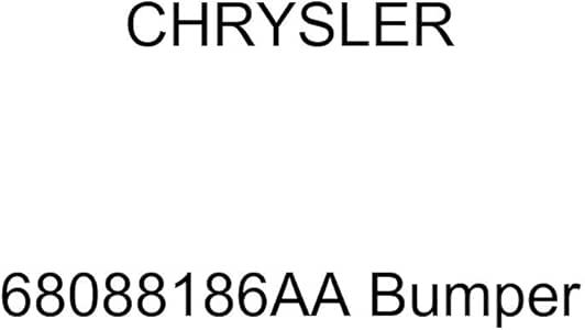 Amazon.com: Genuine Chrysler 68088186AA Bumper: Automotive