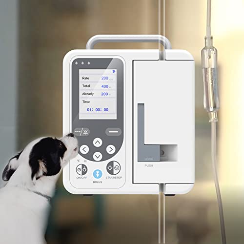 CONTEC Veterinary IV Infusion Pump Portable Machine With LCD Display ...