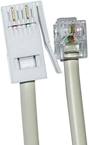 Ornin BT Plug to RJ11 Telephone Cable (3 Meters, White) – BigaMart