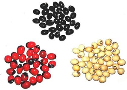 Gunja 21 Piece Each Red Gunja White Gunja Black Gunja: Amazon.ca: Home ...