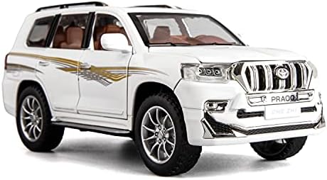 BDTCTK 1/24 Toyota Prado Model Car,Zinc Alloy Pull Back Toy car with ...