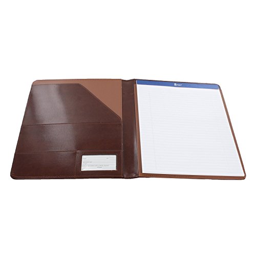 Royce Leather Shiny Leather Writing Portfolio, Writing Pad ...