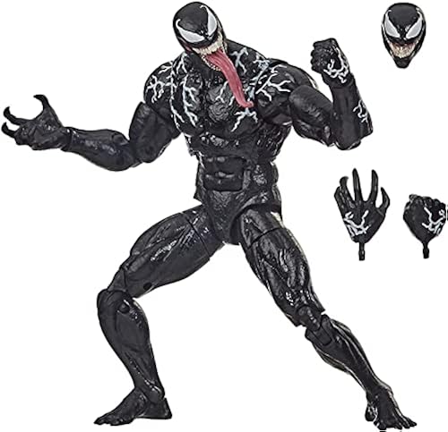 Venom Legends Series - Venom Action Figure - Venom Toy （8-inch） (Black ...