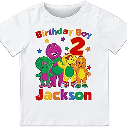 Barney and Friends Birthday Shirt, Barney Birthday Shirt, Barney ...