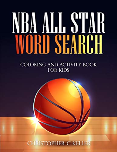 NBA All Star Word Search: Coloring and Activity Book for Kids: Keller ...