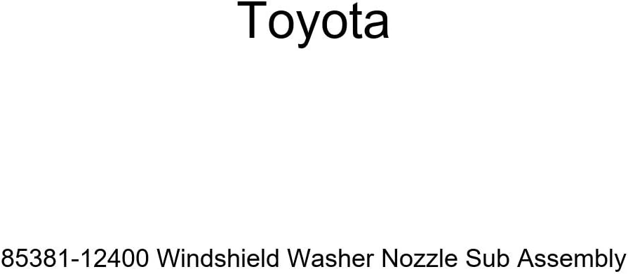 Amazon.com: Genuine Toyota 85381-12400 Windshield Washer Nozzle Sub ...