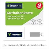 Guthabenkarte zur Verlängerung von freenet TV: Amazon.de: Elektronik