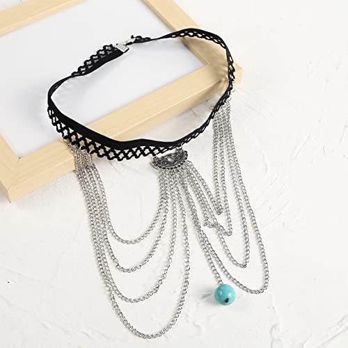 Leg Chain Jewelry for Women Thigh Chain Snake Boho Pearl Shell Glitter ...