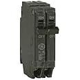 General Electric THQP250 Circuit Breaker, 2-Pole 50-Amp Thin Series ...