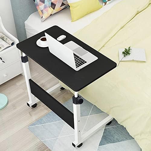 Adjustable Laptop Desk Computer Table with Wheels Mounted by Sofa and ...