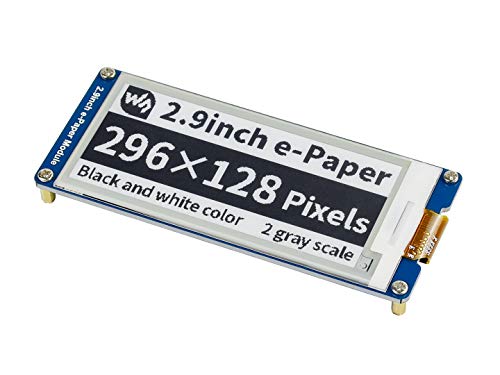 2.9inch e-Paper Display Module, 296x128 Resolution 3.3V/5V Two-Color ...