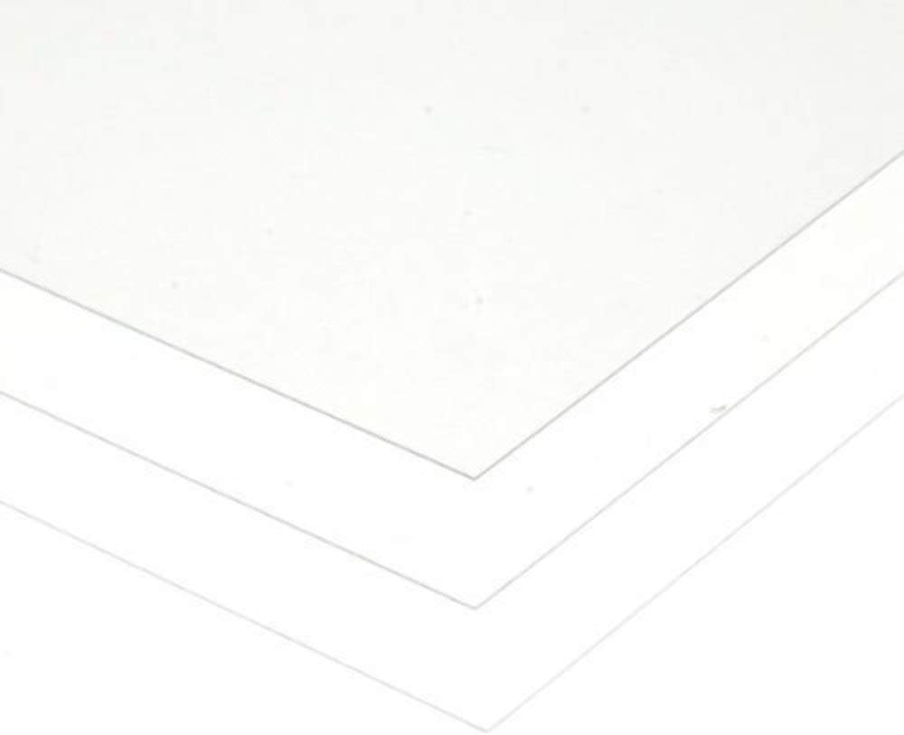 Amazon.com: Evergreen 9005 Clear Polystyrene Sheet 150x300x0,13 (Pack ...