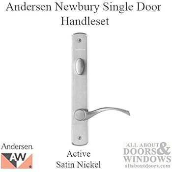 Andersen® Newbury Style (Single Active) Hinged Door Hardware Set in Oil ...