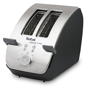 Tefal TT704115 Avanti Toaster, 2 Slice, Chrome and Black: Amazon.co.uk ...