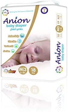 Anion HG Baby Diaper Medium 18'S (5-10kgs) price in UAE | Amazon UAE ...