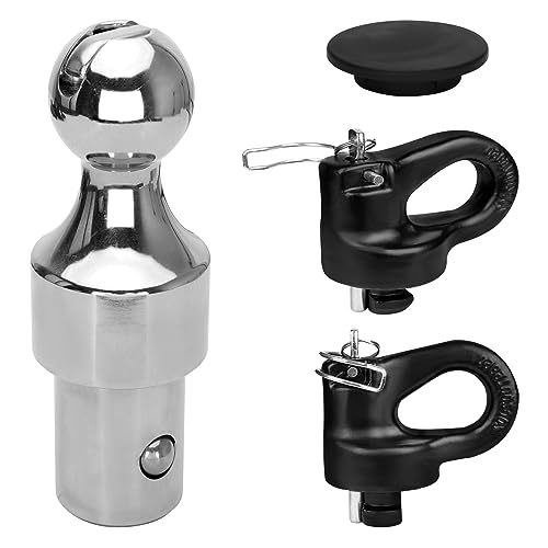 Chaoos 60692 Puck System Gooseneck Hitch Ball Kit, 2 5/16-Inch Ball ...