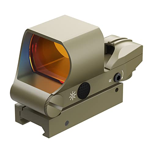 Feyachi RS-60 Reflex Sight, Multiple Reticle System Red Dot Sight with ...