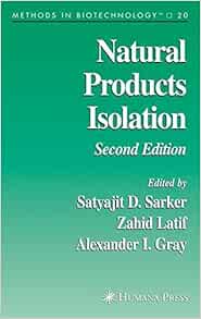 Amazon.com: Natural Products Isolation (Methods in Biotechnology ...