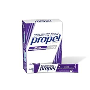 Amazon.com: Propel Powder Packets Grape with Electrolytes, Vitamins and ...