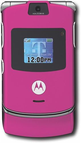 Amazon.com: Pink Razr V3 Cell Phone Gsm for T-mobile: Electronics
