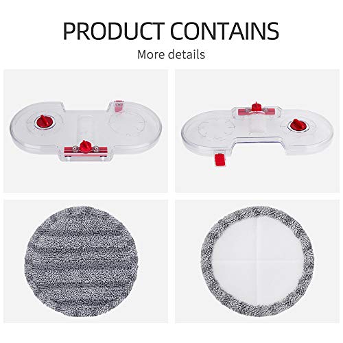 E.LUO Fluffy Dry and Wet Mop Cleaning Head for Dyson V7 V8 V9 V10 V11 ...