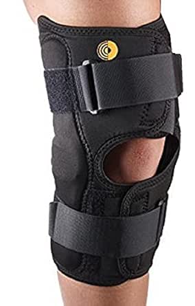 Corflex CoolTex Anterior Closure Wrap Around Hinged Knee Brace-M - Open ...