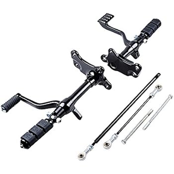 Amazon.com: TCMT Forward Controls Foot Pegs For Harley Davidson ...